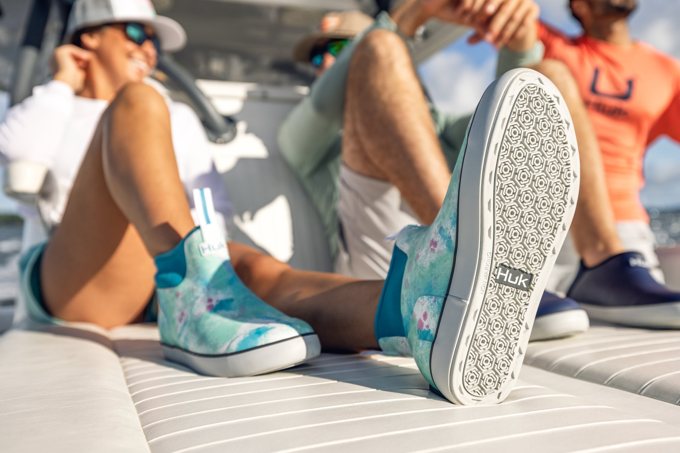 Footwear for Adventure: Huk Waterproof Shoes & Boots